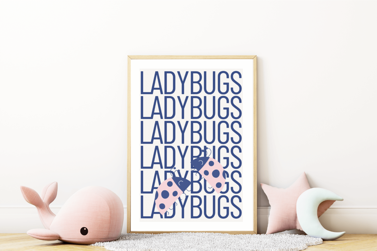 6 Piece Mix and Match Printable Art Set for Little Girls Room - Little ...
