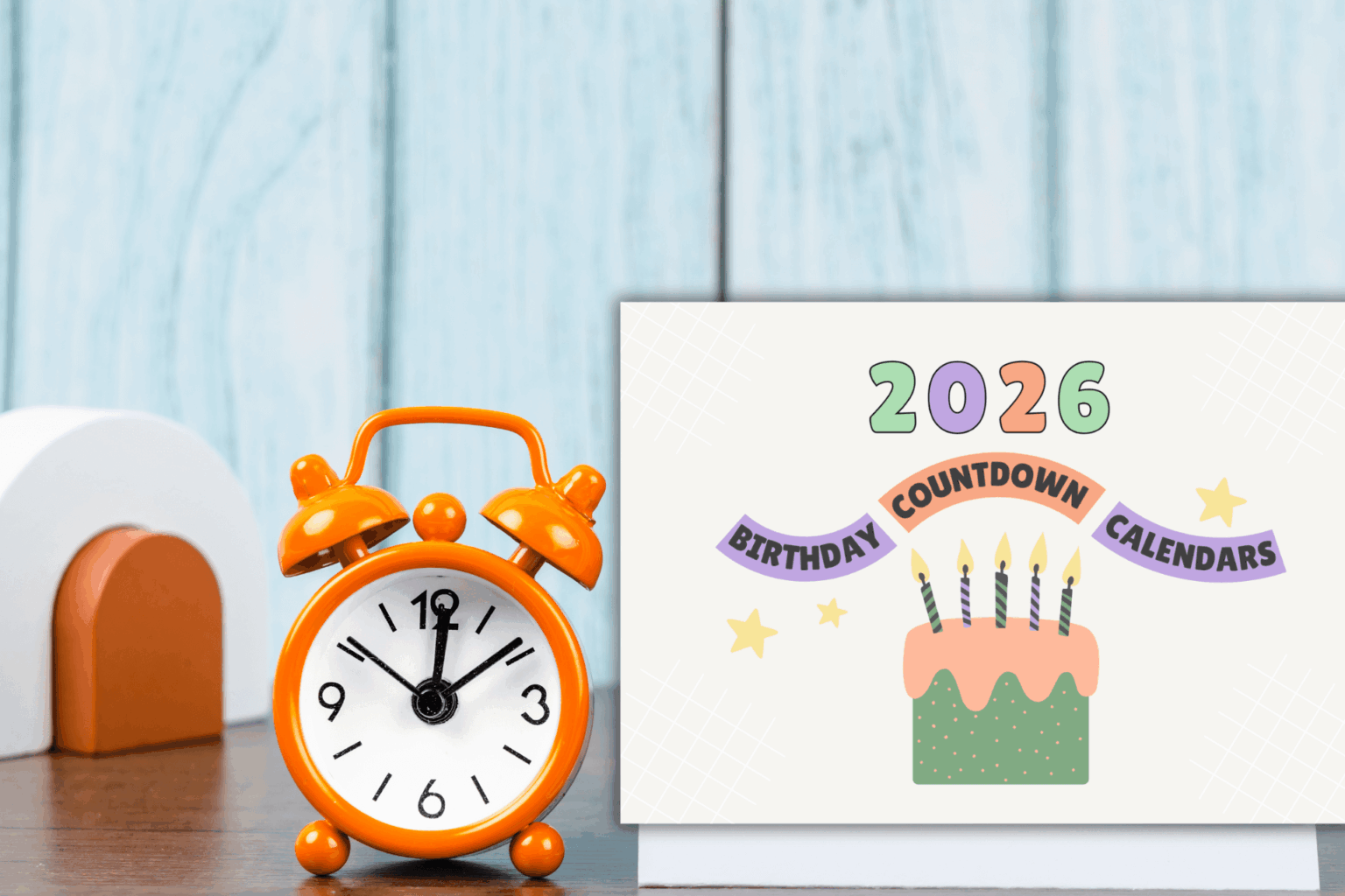 Free 2026 Printable Birthday Countdown Calendars for Little Girls ...