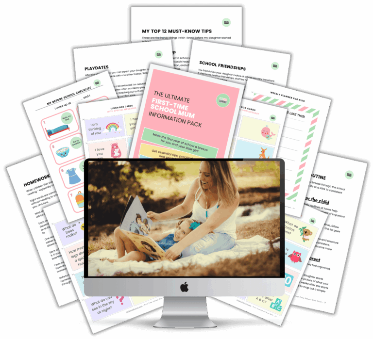 The Ultimate Information Pack for First-Time School Mums - Little Girl ...